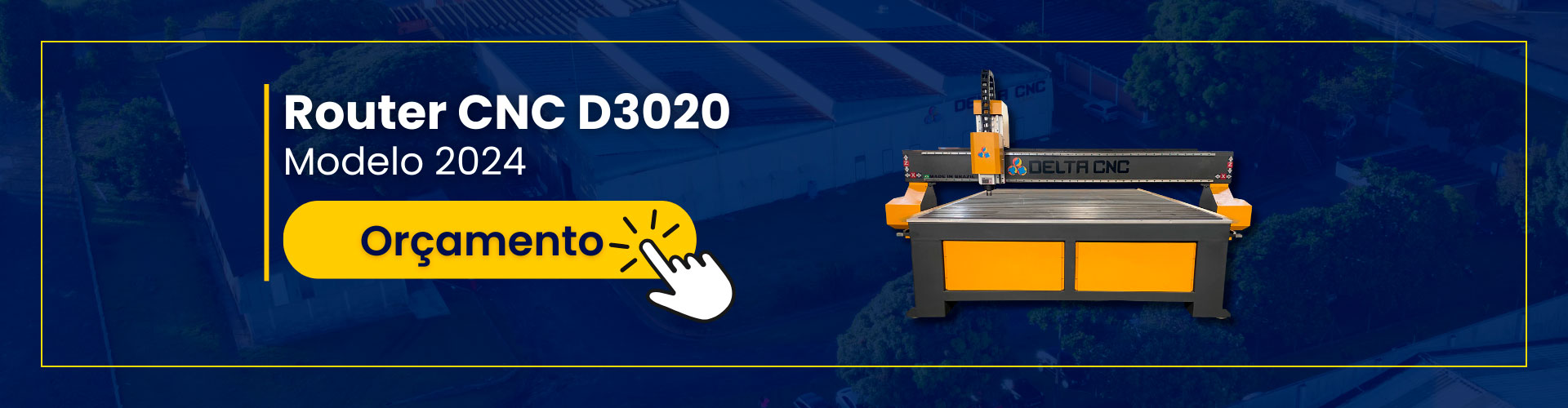 Router D3020 - modelo 2024 - Delta CNC